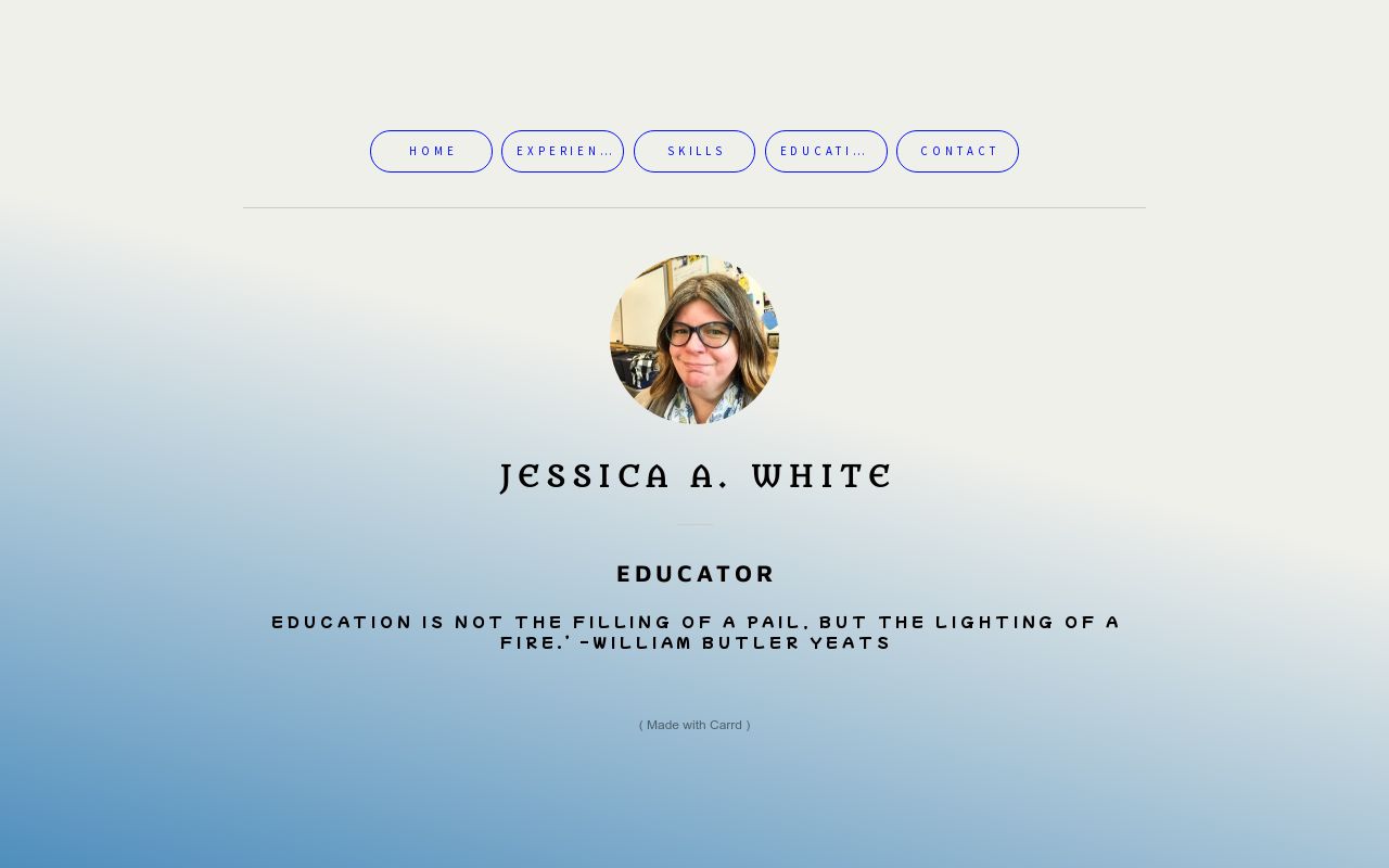 Jessica White's Resume